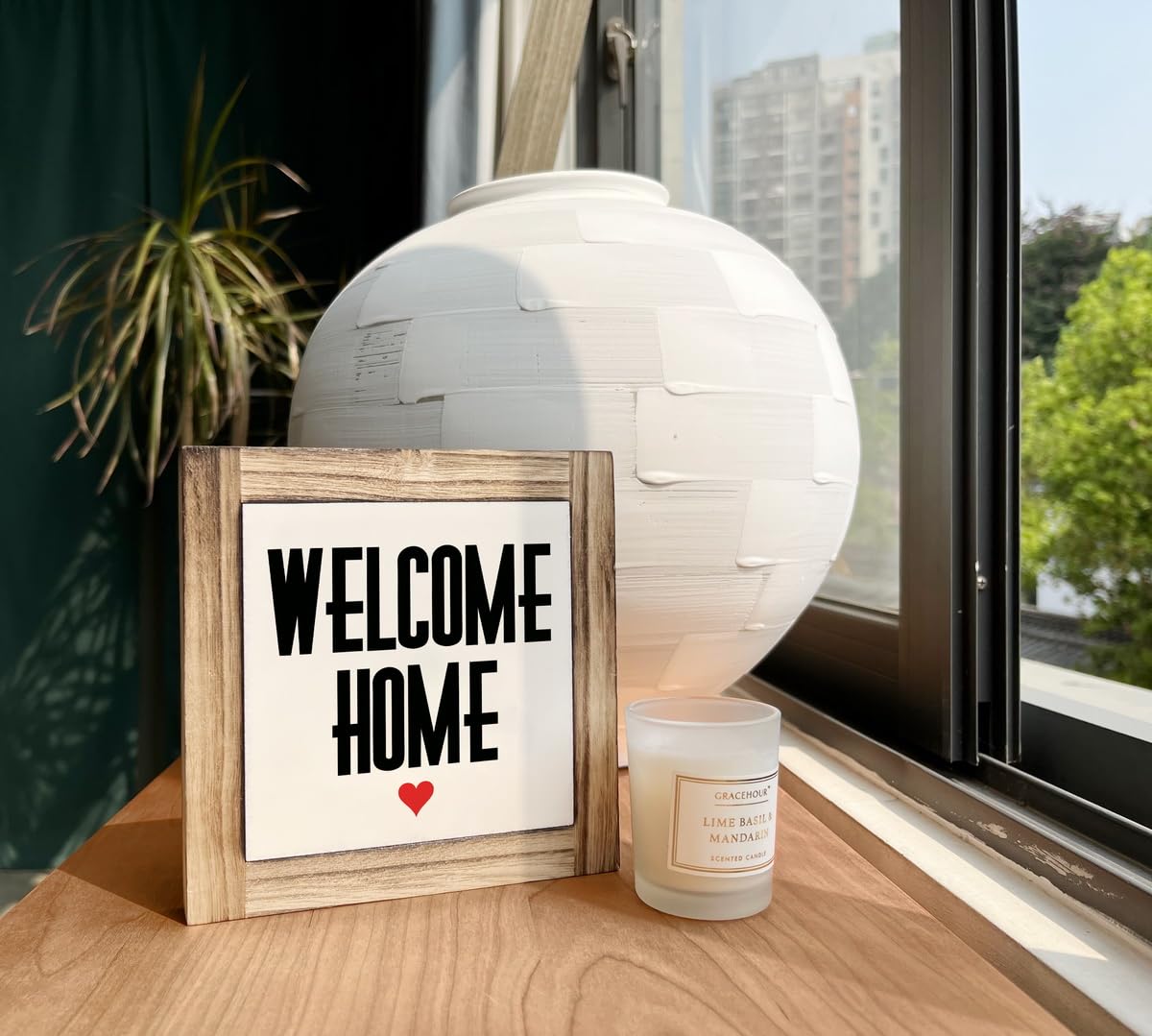 Snapklik.com : Inspirational Wood Signs, Welcome Home, Box Wood Plaques ...