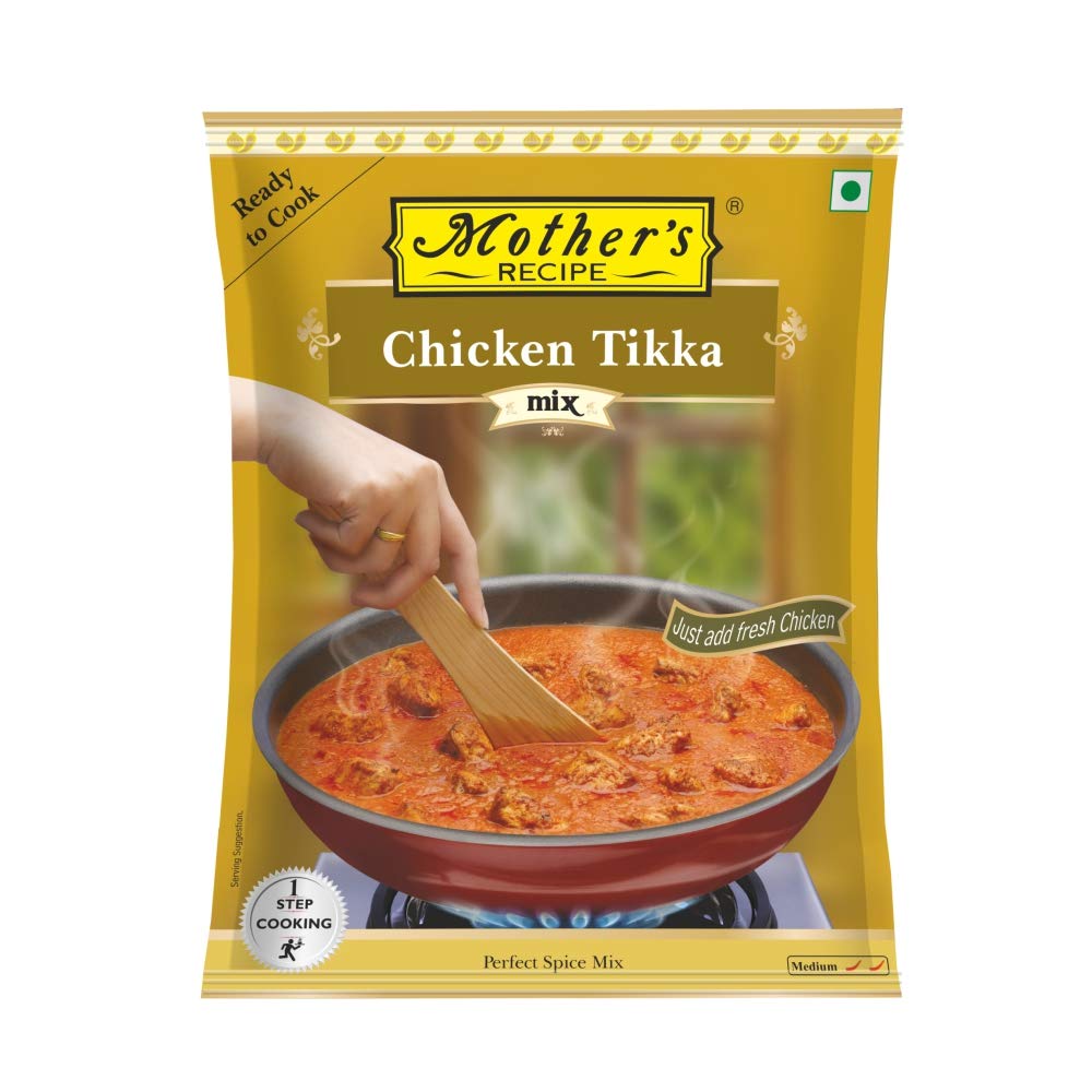Mothers Recipe Chicken Tikka Mix Pouch 80 g Pack of 6 : Amazon.in ...