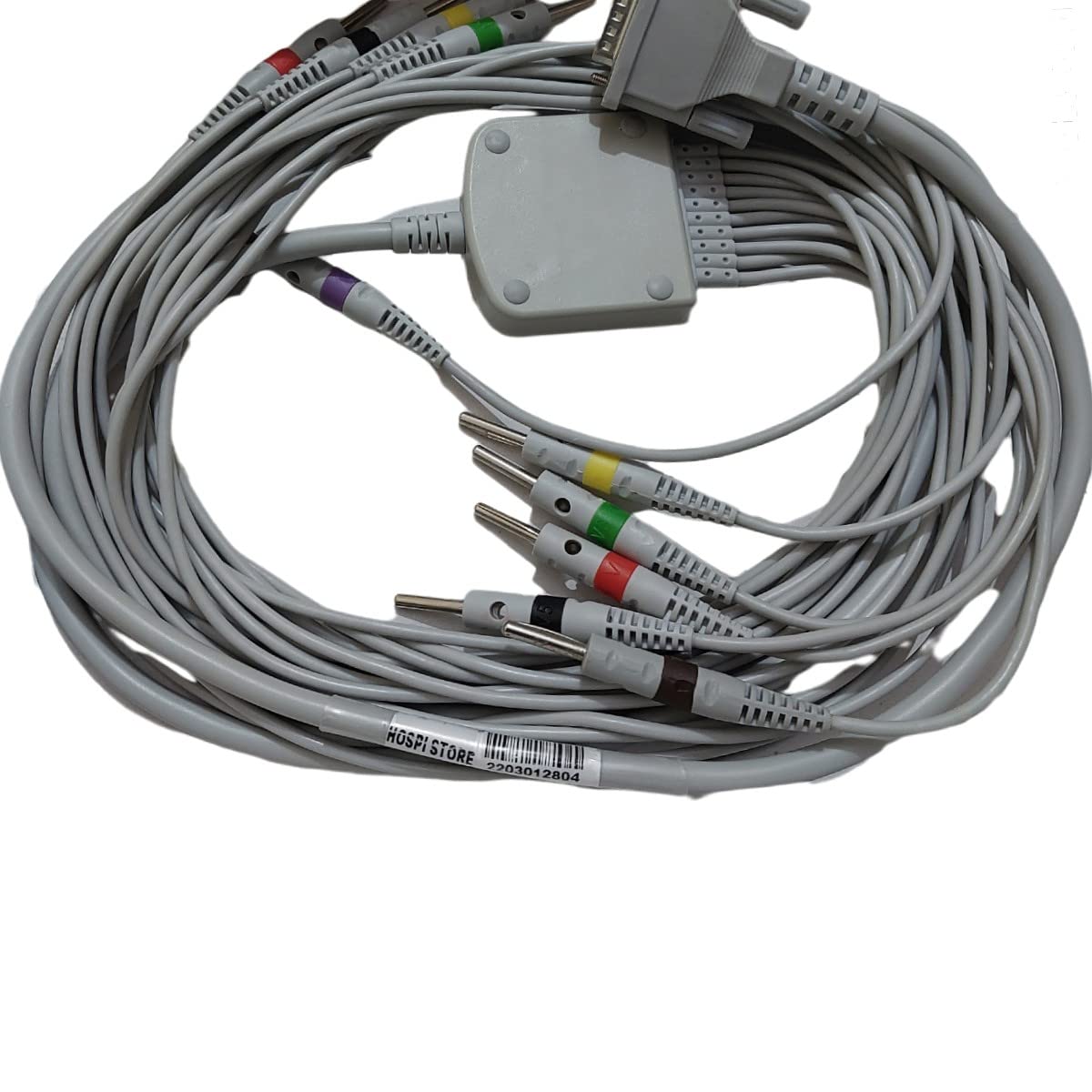 Hospi Store 10 Lead Banana Type ECG Patient Cable for BPL Cardiart 6208 ...
