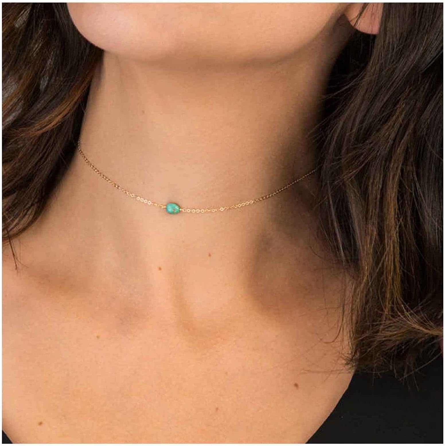 Amazon.com: Yheakne Boho Pearl Back Chain Necklace Silver Pearl Crystal ...