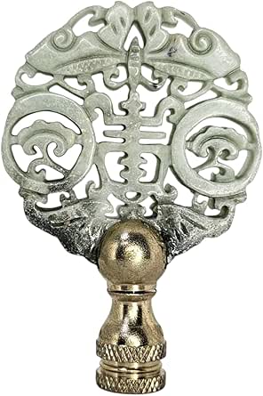 Hand Carved Longevity Bat Jade Lamp Finial - Amazon.com
