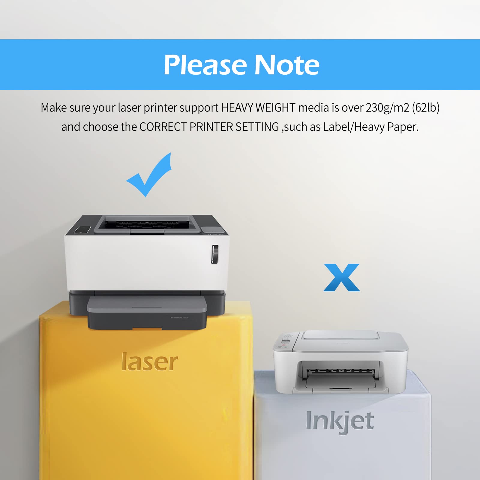 Snapklik.com : Uinkit 55 Sheets Printable Clear Sticker Waterproof ...