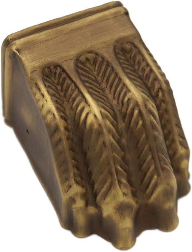 Small Stamped Brass Furniture Leg Claw Feet | Toe Cap to Protect Feet ...