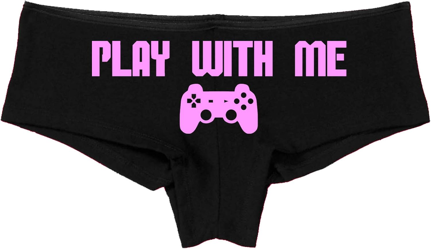 Knaughty Knickers Play with Me Video Game Sexy Flirt Gamer Girl Black ...