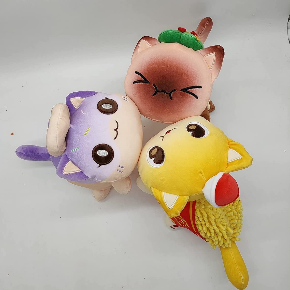 Buy AOOPOO Meemeows Cat Plushie, Aphmau Meemeows Cat Food Plush Merch ...