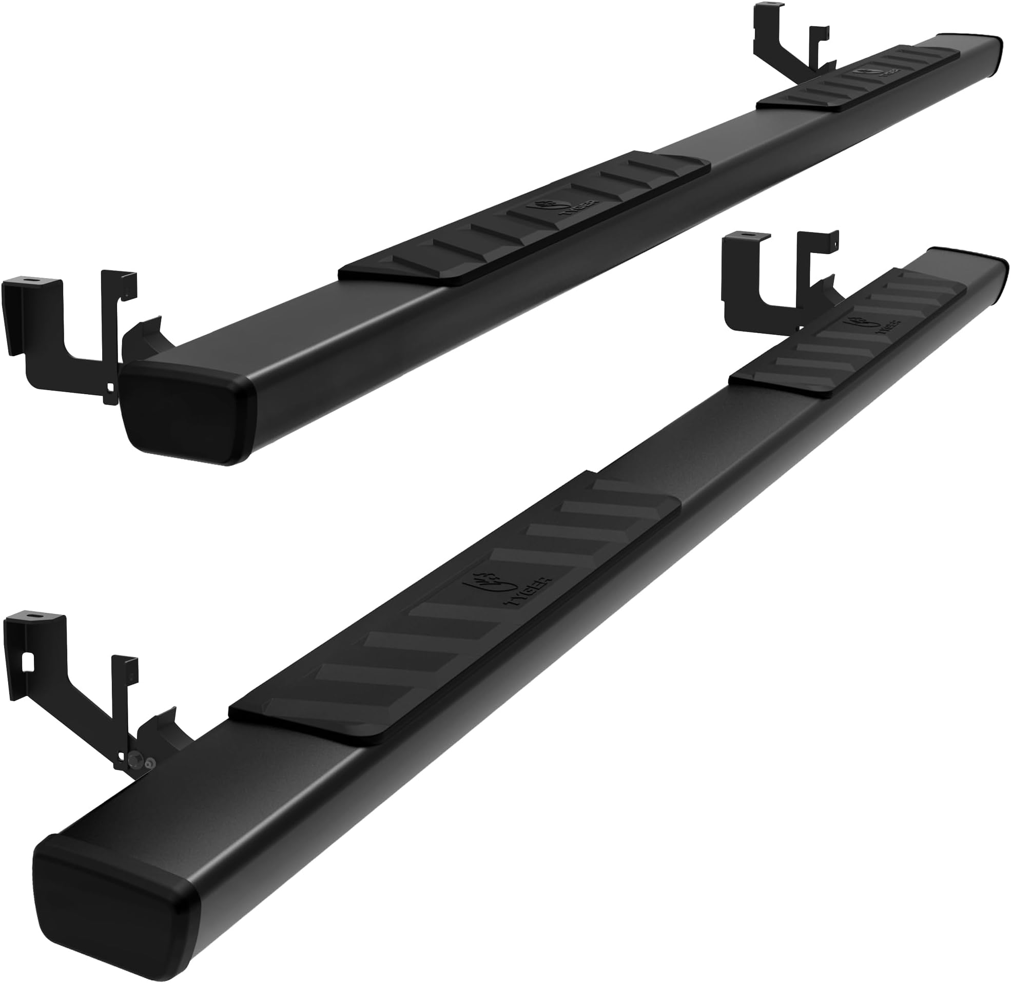 Amazon.com: APS 304 Stainless Steel 6.5in Nerf Bars Pocket Steps Square ...