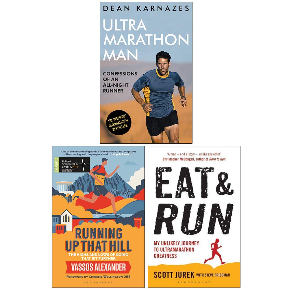 Ultramarathon Man, Running Up That Hill, Eat and Run 3 Books Collection ...