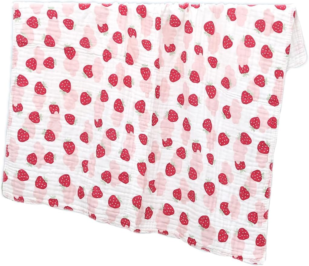Amazon.com: Comfy Baby Muslin Blanket, Swaddle for Newborns and ...