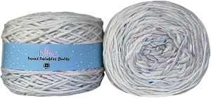 Amazon.com: Tweed Twinkles Bulky Acrylic Yarn for Crocheting, 2 Cakes ...