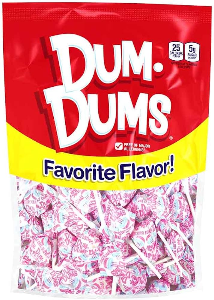 Dum Dum Lollipop 100 Days Amazon.com : Dum Dums Birthday Cake