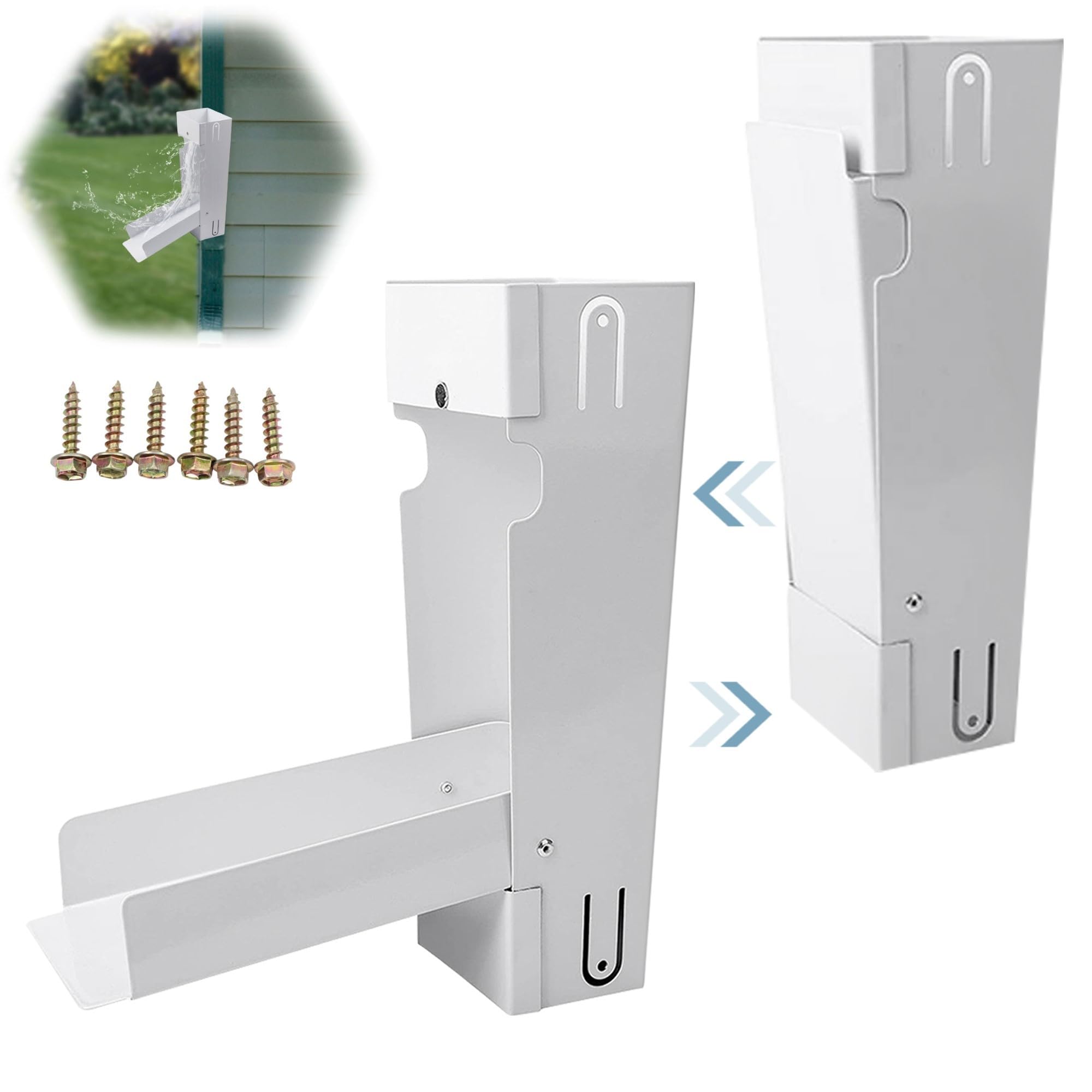 Amazon.com : Rainwater Collection System, Rain Barrel Diverter Kit ...