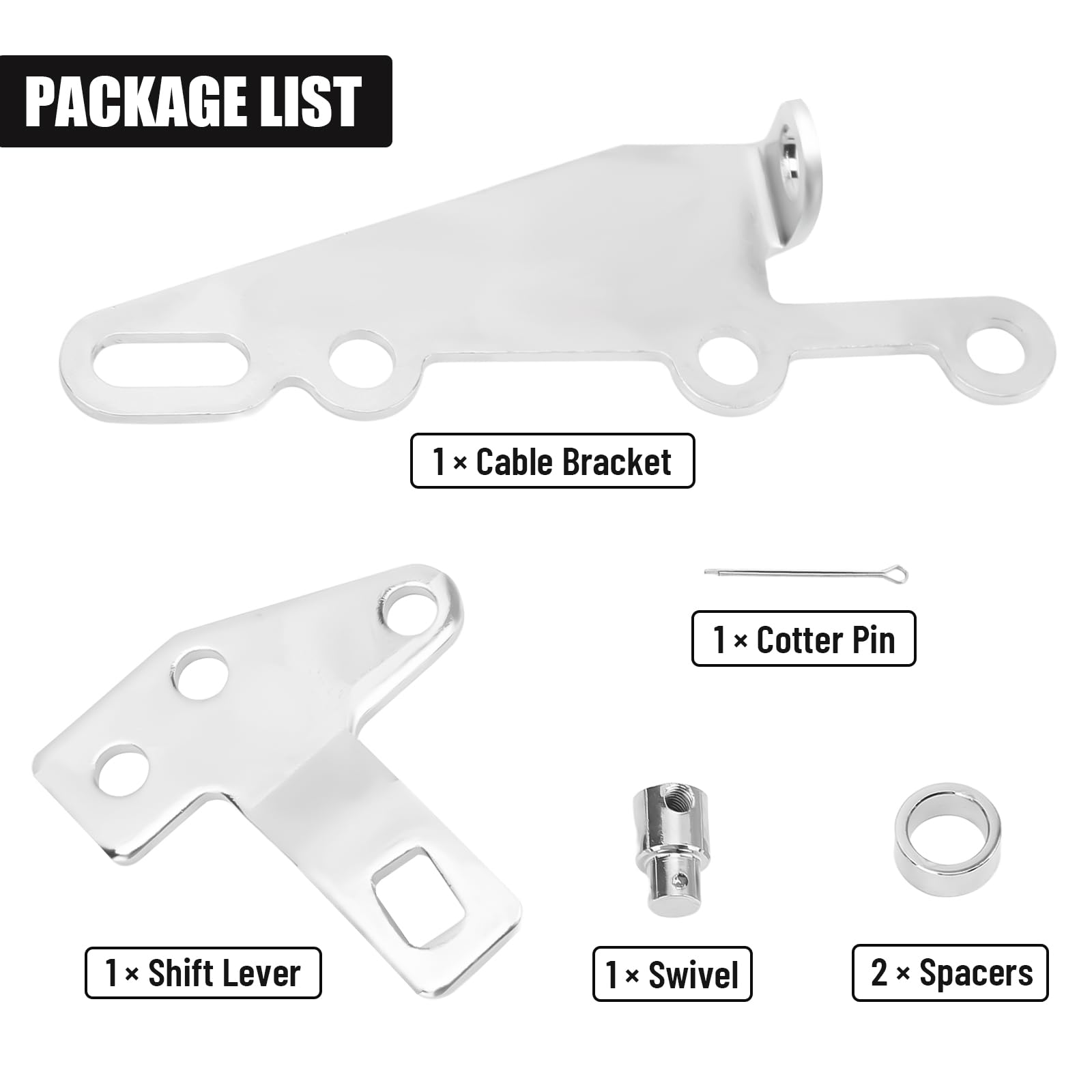Snapklik.com : Bracket And Lever Kit, Automatic Transmission Shifter ...
