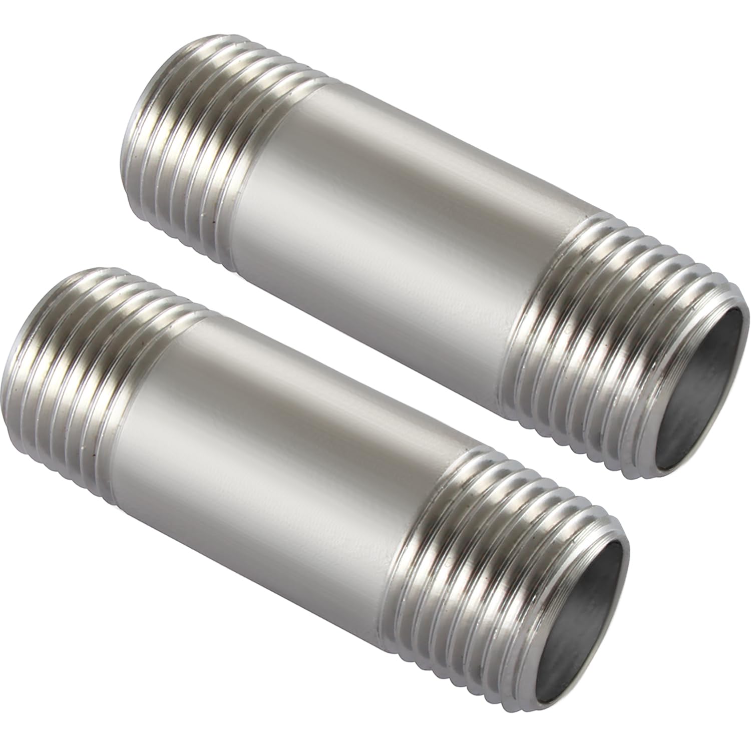 Snapklik.com : Beduan Stainless Steel Pipe Fittings 1 NPT X 1 NPT Male ...