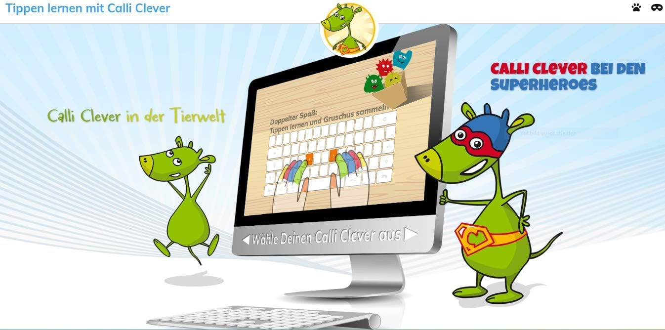 Tipptrainer - 10 Finger schreiben für Kinder 3-MONATS-ABO : Amazon.de: Software