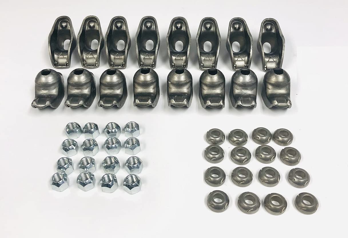 Amazon.com: Set of (16) 1.6 Ratio Long Slot Rocker Arm Set compatible ...