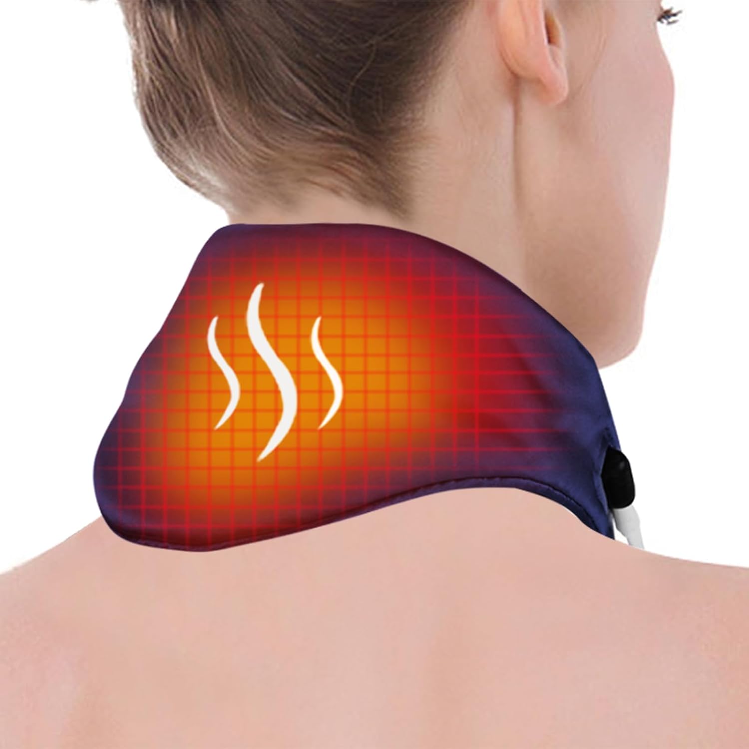 Amazon.com: Neck Heating Pad, Arris Heated Neck Wrap with Adjustable ...