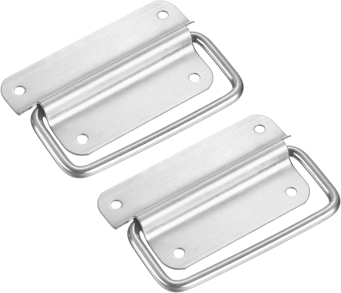 sourcing map Chest Handles, 2Pcs - Stainless Steel Folding Handle, Pull ...