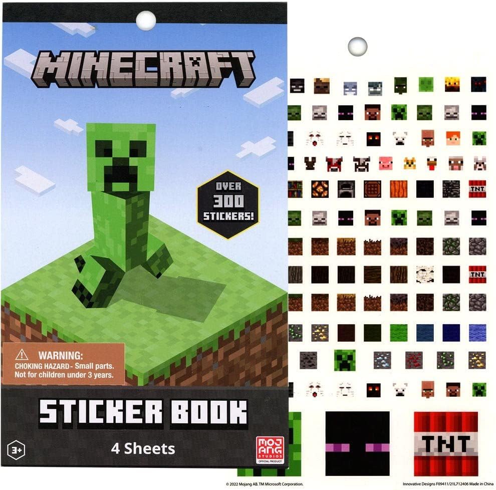 Amazon.com: Minecraft Laptop Stickers Ultimate Set - Bundle Includes 10 ...