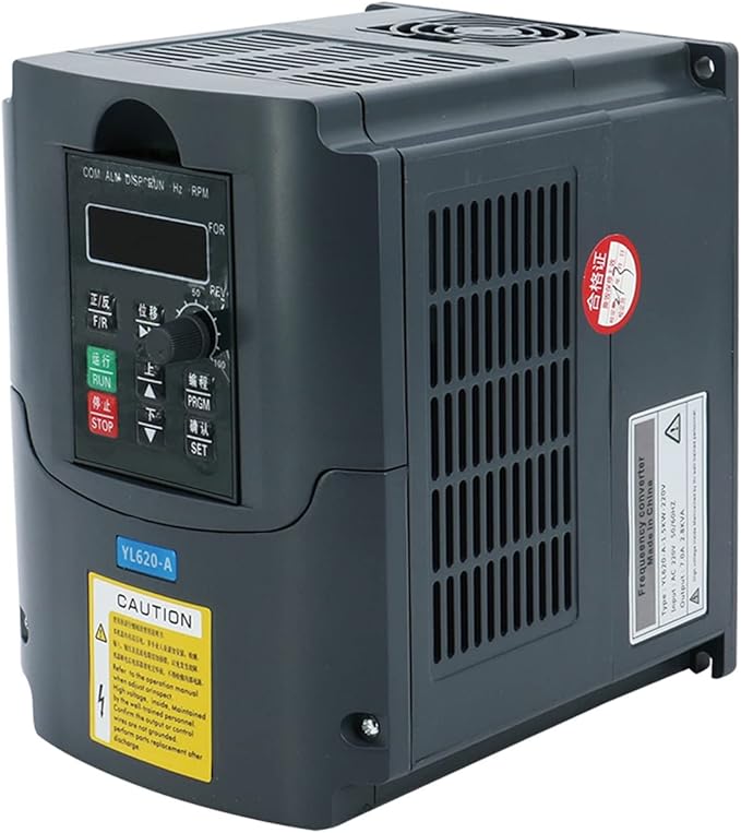 VFD 2.2KW 220V 10A Inversor Unidad de frecuencia variable monofásico a trifásico para control de ...