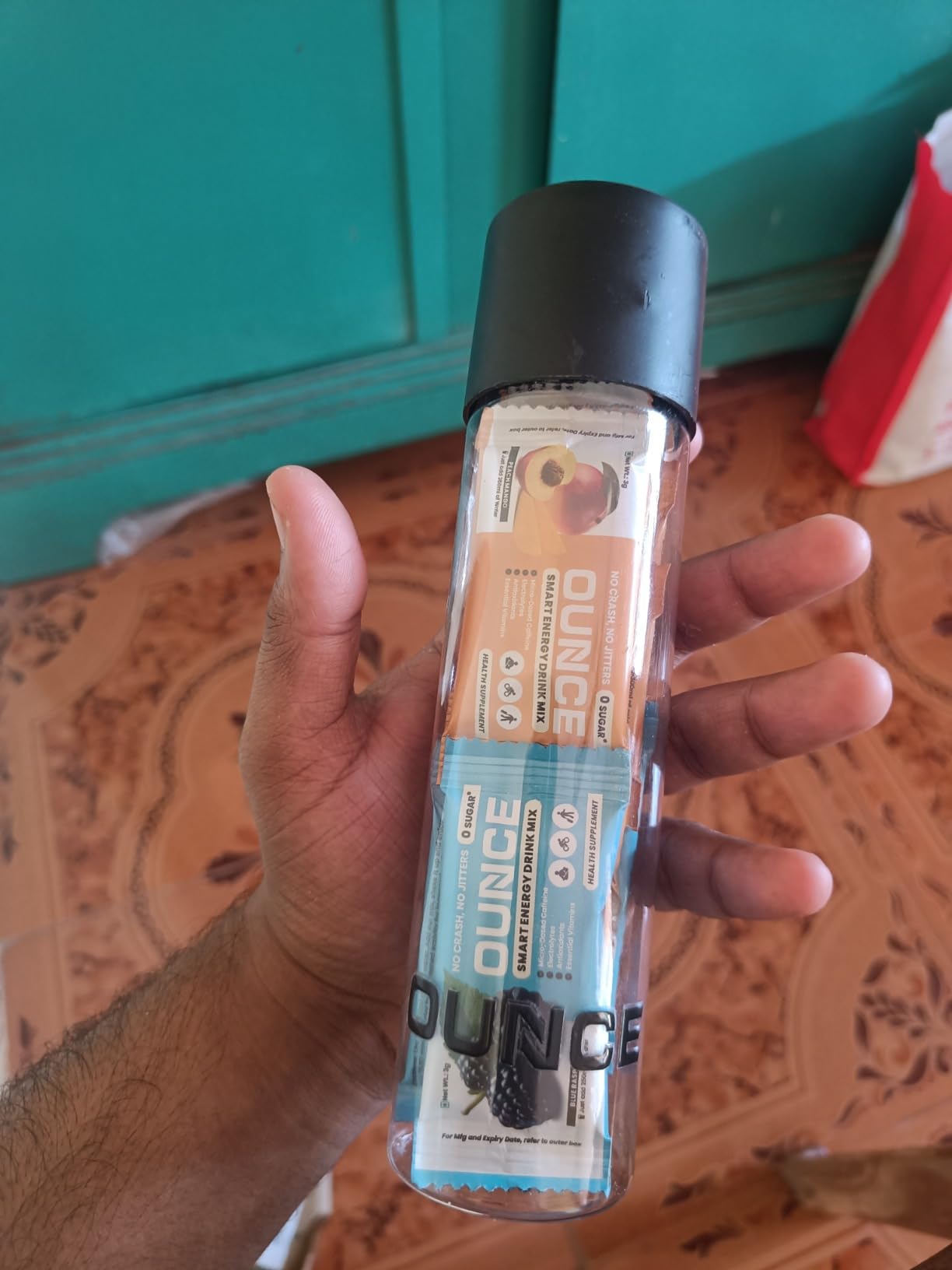 Ounce Strawberry, Instant Energy Drink Powder + Electrolyte Powder - 20 ...