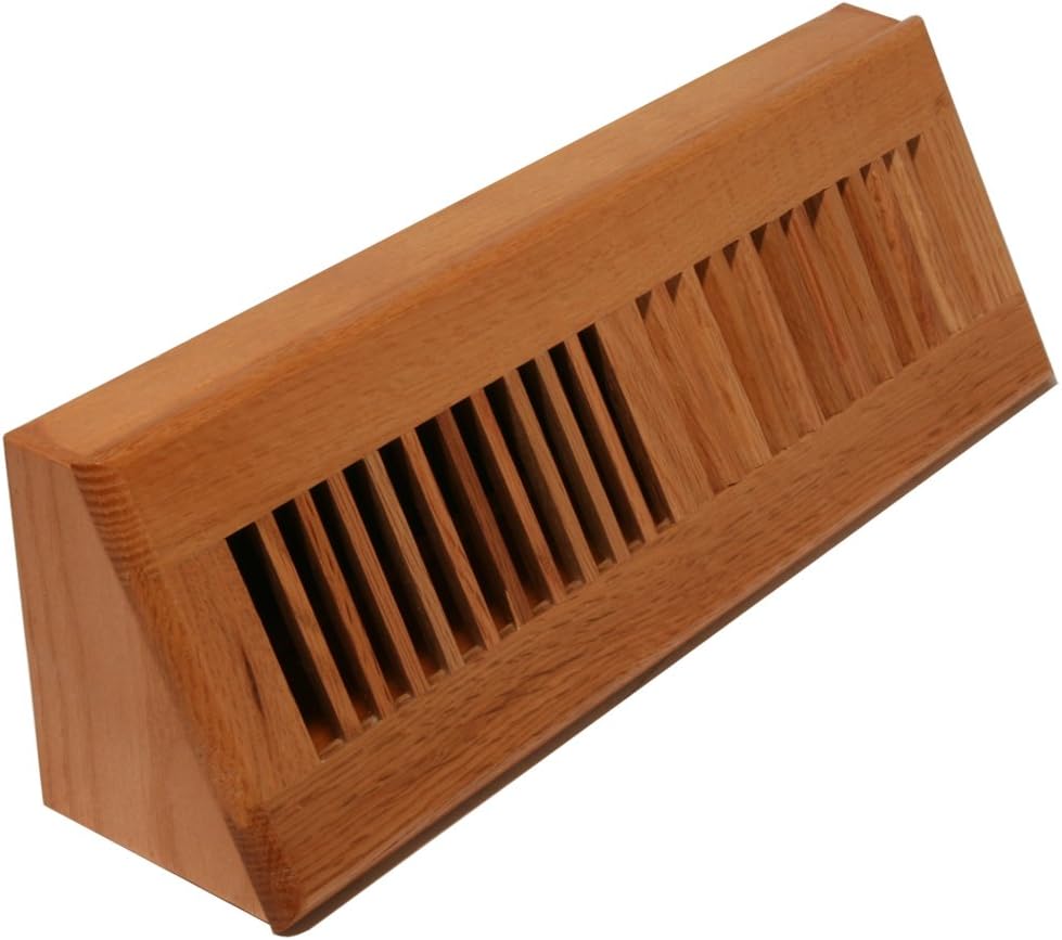 Oil-Rubbed Bronze Finish Baseboard Register (15 Inch, Oil Rubbed Bronze ...