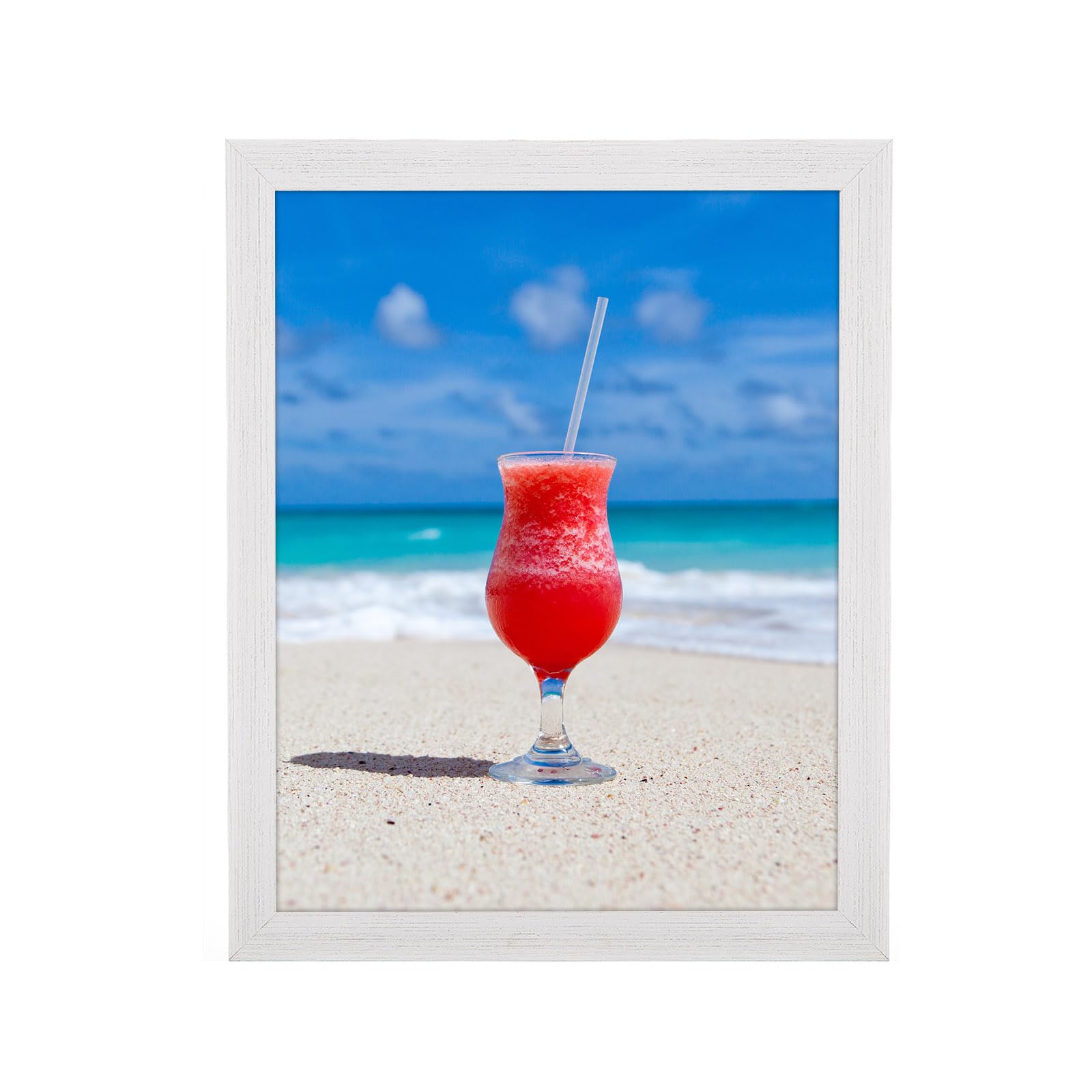 Amazon.com - JDZIVTOP 11x13 Picture Frame White, Rustic Natural 13x11in ...