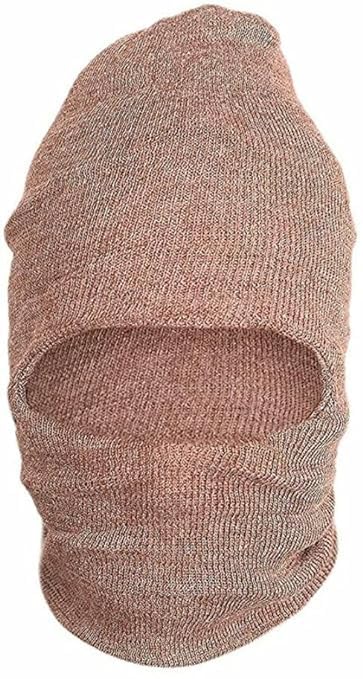 Buy Tubination Monkey Cap Men's Unisex Brown Colour Woolen Monkey Cap ...