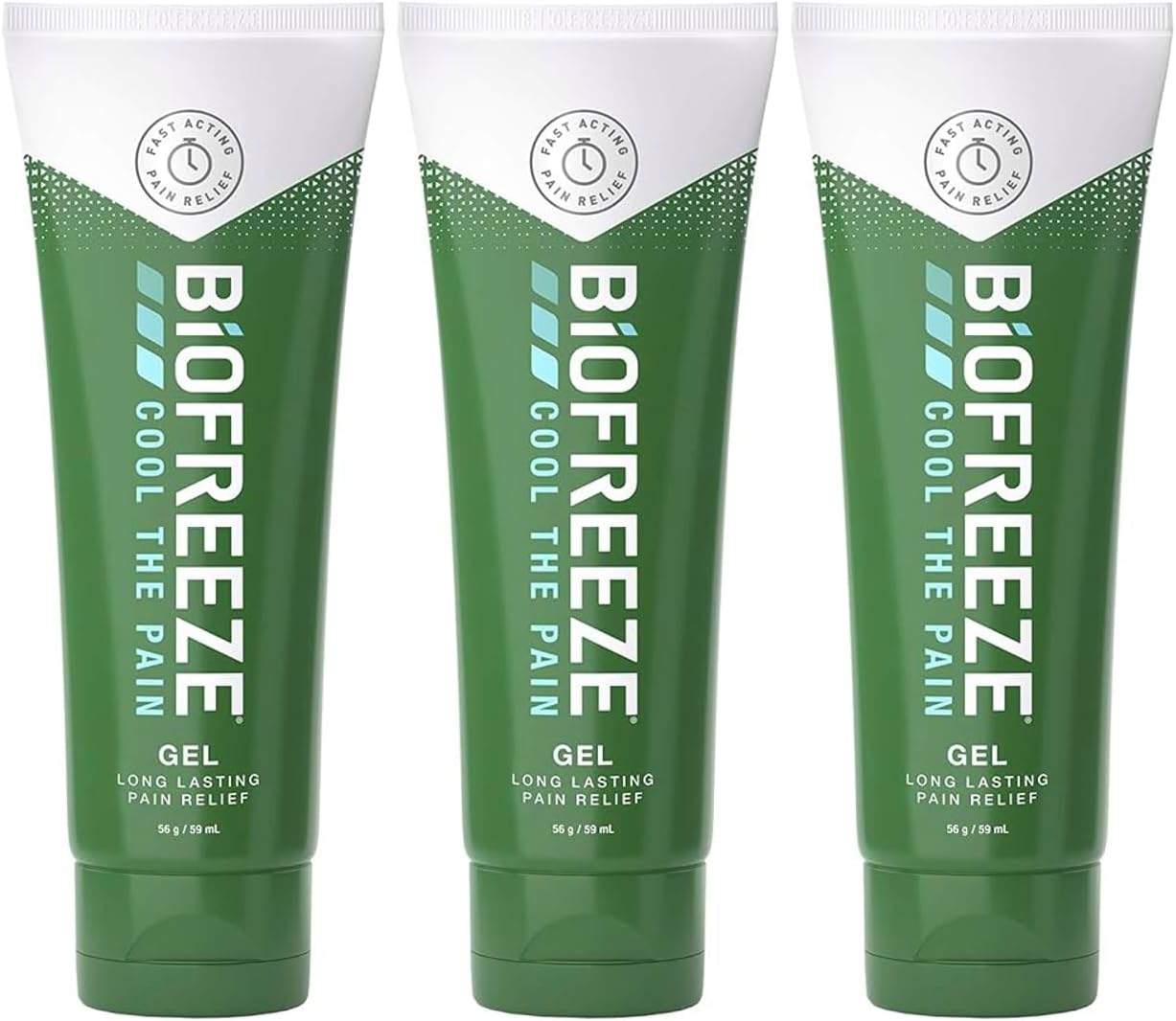 Biofreeze Pain Relieving Gel Tube 59ml (3 Pack) : Amazon.co.uk: Health ...
