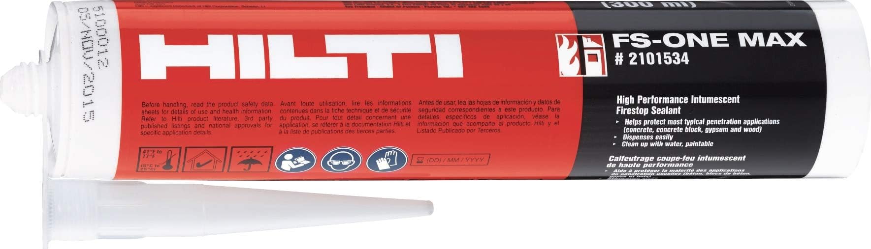 HIlti 3530250 FS-ONE MAX 20oz foil (1 case) firestop fire Protection ...