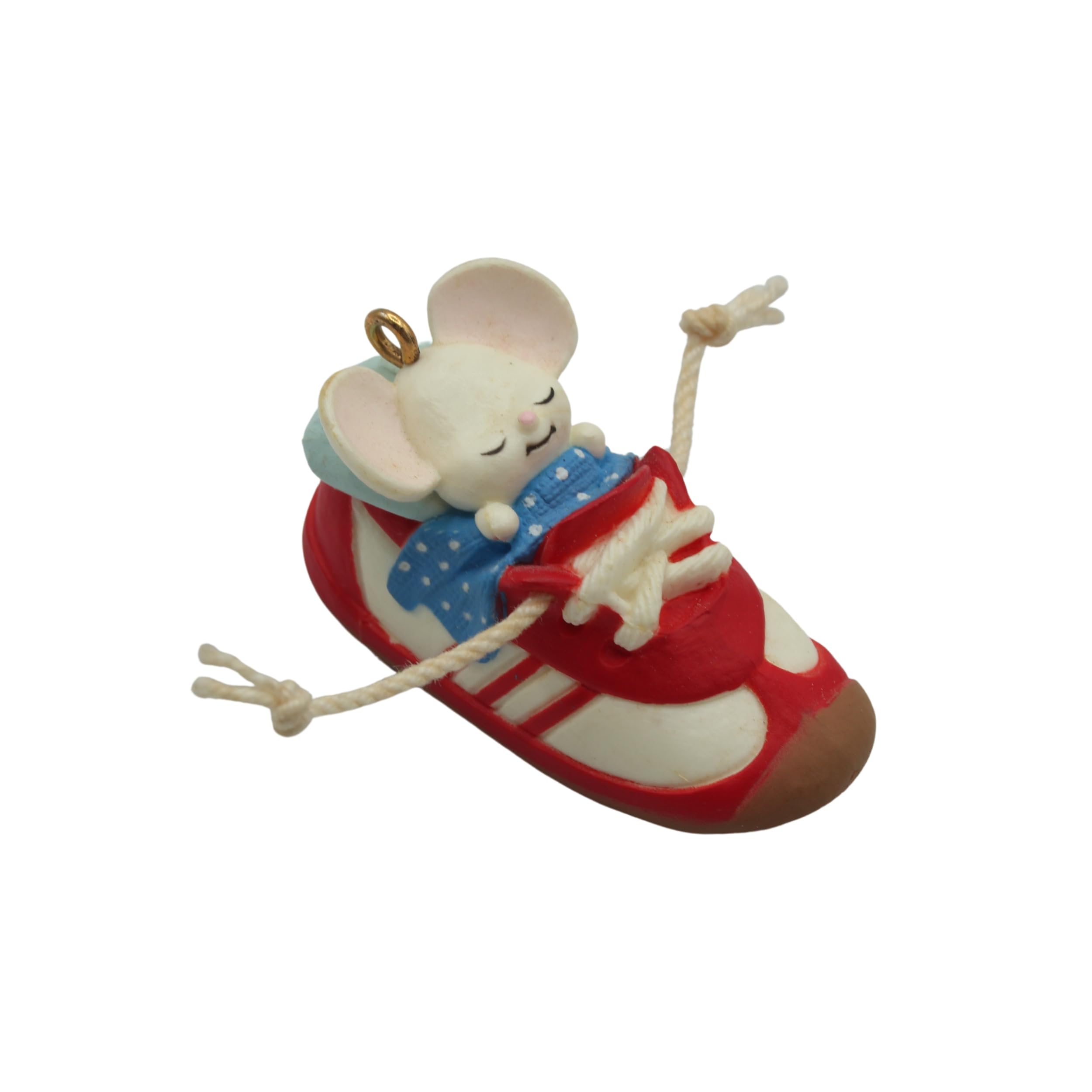 Amazon.com: Hallmark Ornament: 1983 Sneaker Mouse | QX4009 : Home & Kitchen