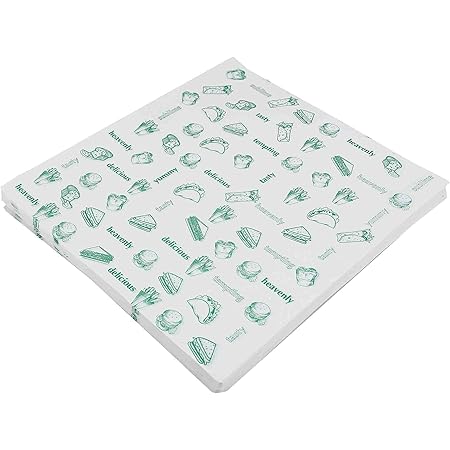 Buy Food Wrapping Paper Sheet for Roti, Sandwich, Burger, Baking ...