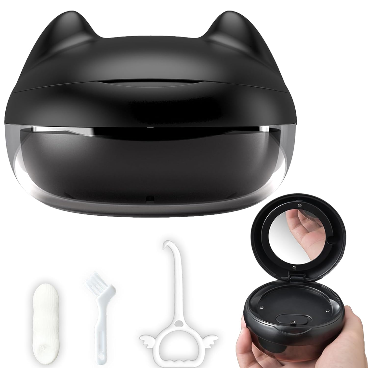 Amazon.com : Gaboolo Retainer Case for Cleaning,No-Leak Mouth Guard ...