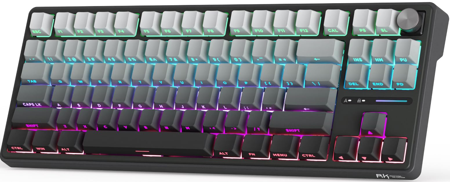 Snapklik.com : RK ROYAL KLUDGE R87 Pro Wireless Mechanical Keyboard