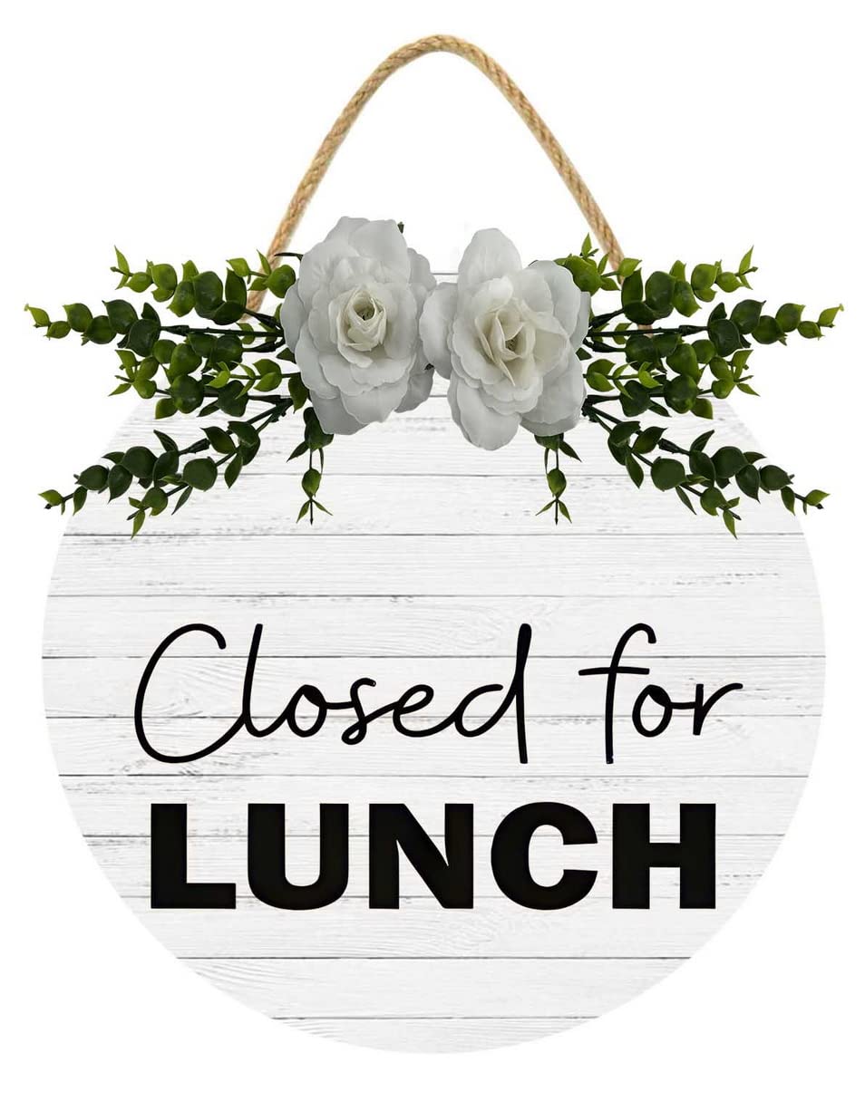 Closed For Lunch Sign Template Vintage Style Vector Metal Sign Lunch