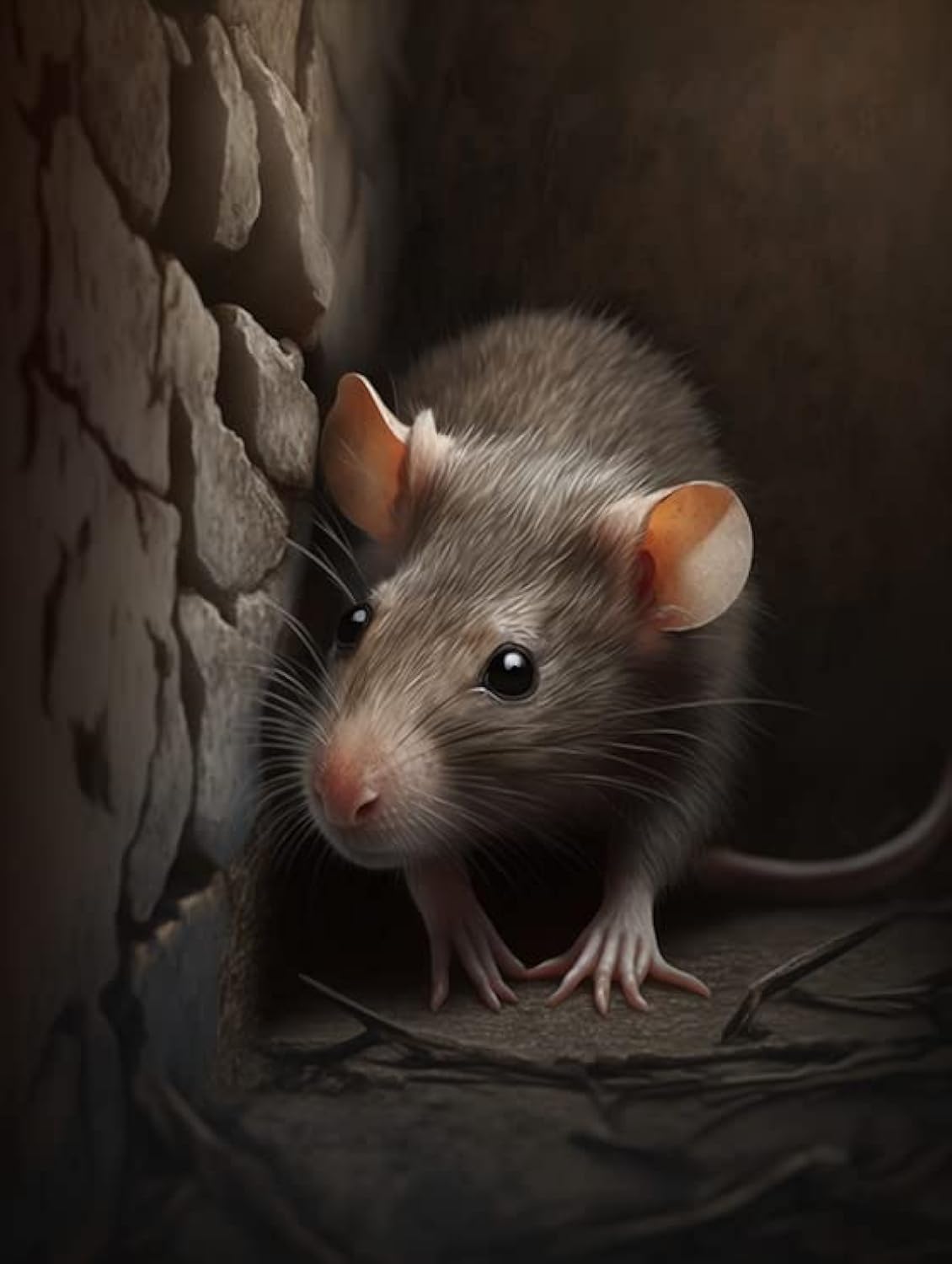 Amazon.com: 5D DIY Diamond Painting,Paint by Diamonds for Adults, Rat ...