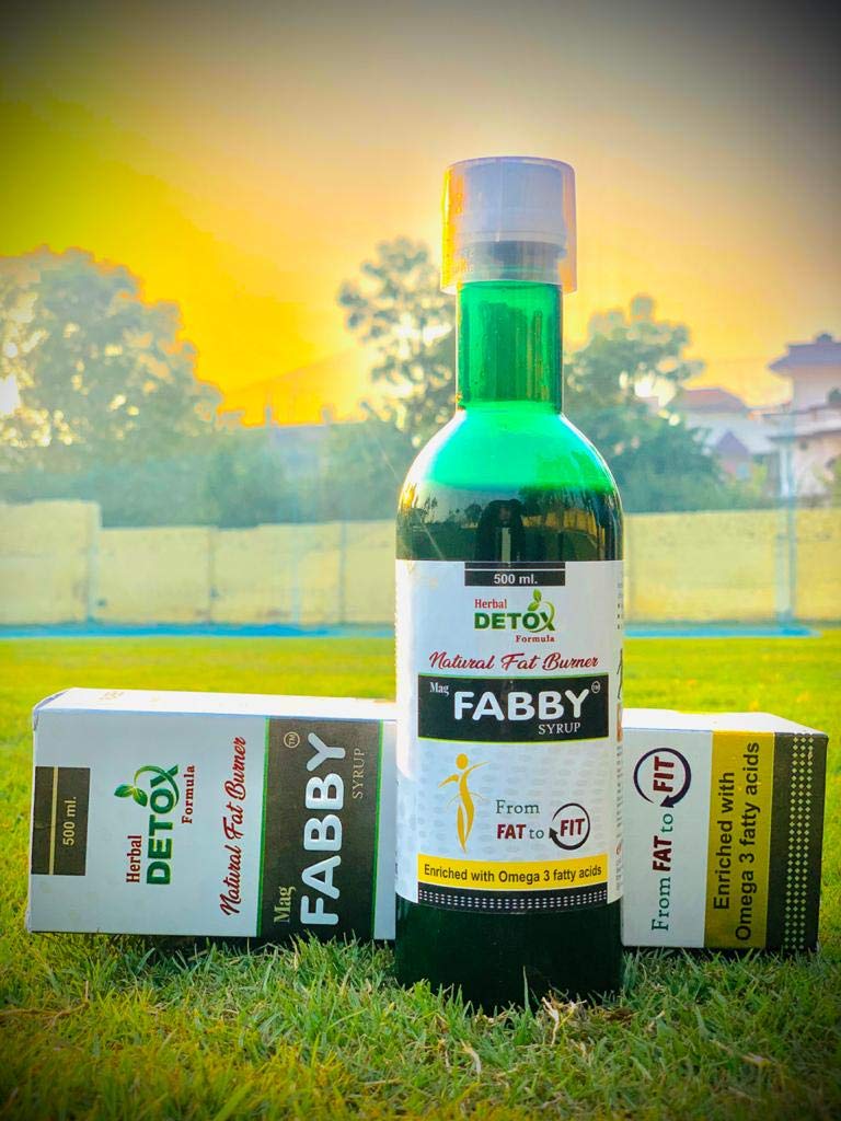 Mag FABBY Syrup - 500 ml Enriched with Omega 3 Fatty Acids | Natural ...