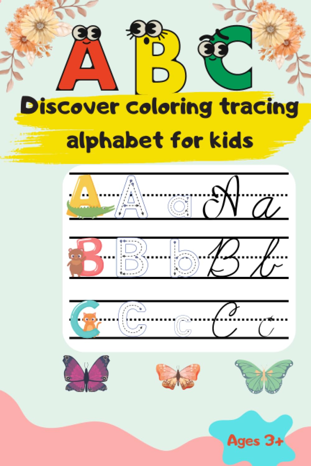 Discover coloring tracing alphabet for kids: Learning To Write Alphabet ...
