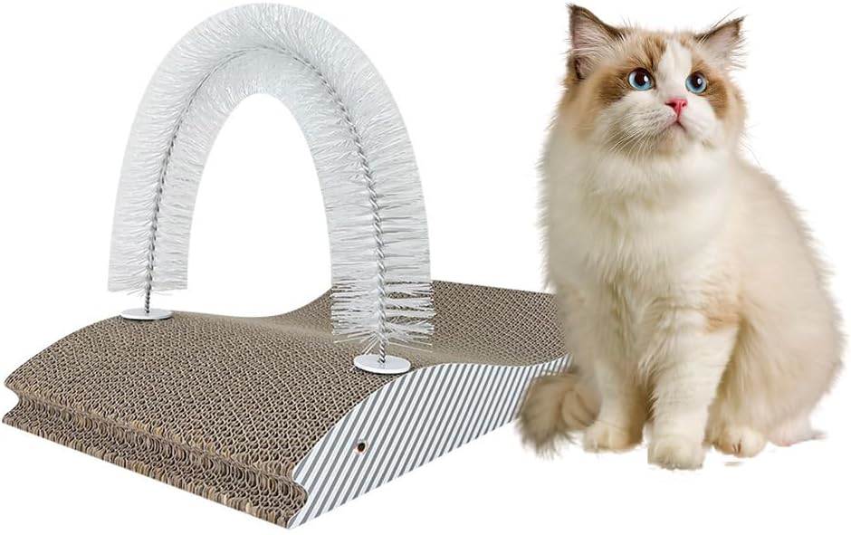 Amazon.com : Cardboard cat Scratch Board, Corrugated cat Scratch pad, Advanced Double-Sided ...