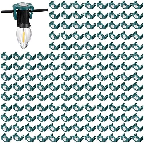 Frienda Magnetic C9 Socket Clips Magnetic Christmas Light Clips for ...