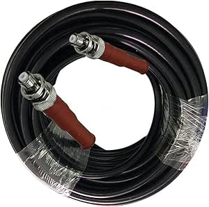 Amazon.com: Multi-Purpose RP-BNC Male to RP-BNC Male SHV 5000V 5KV High Voltage Connector RG58 ...