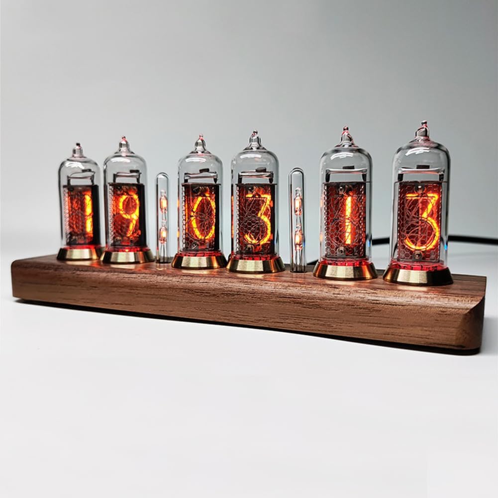 Amazon.com: Itigoitie Nixie Clocks,True IN-14 Nixie Tube Clock,Former ...