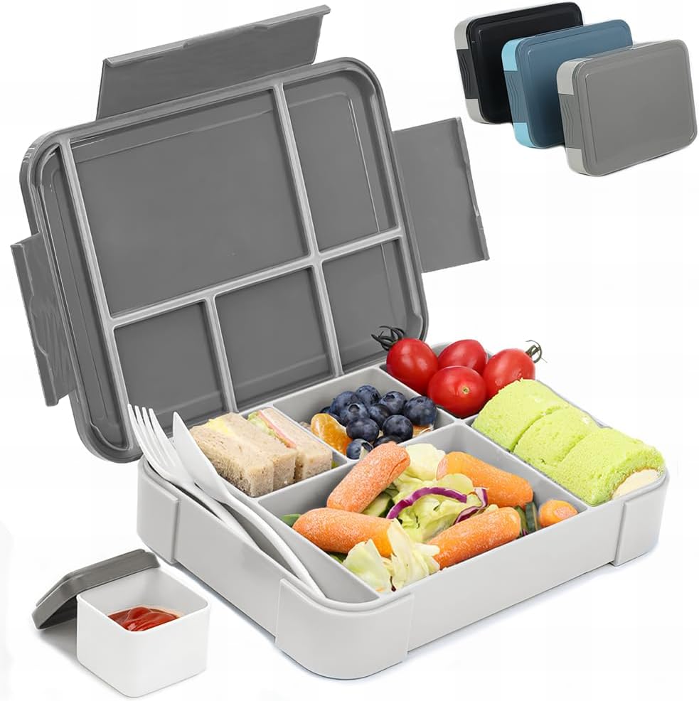 Amazon.com: Better Homes & Gardens 7 Piece Food Storage Bento Box: Home ...