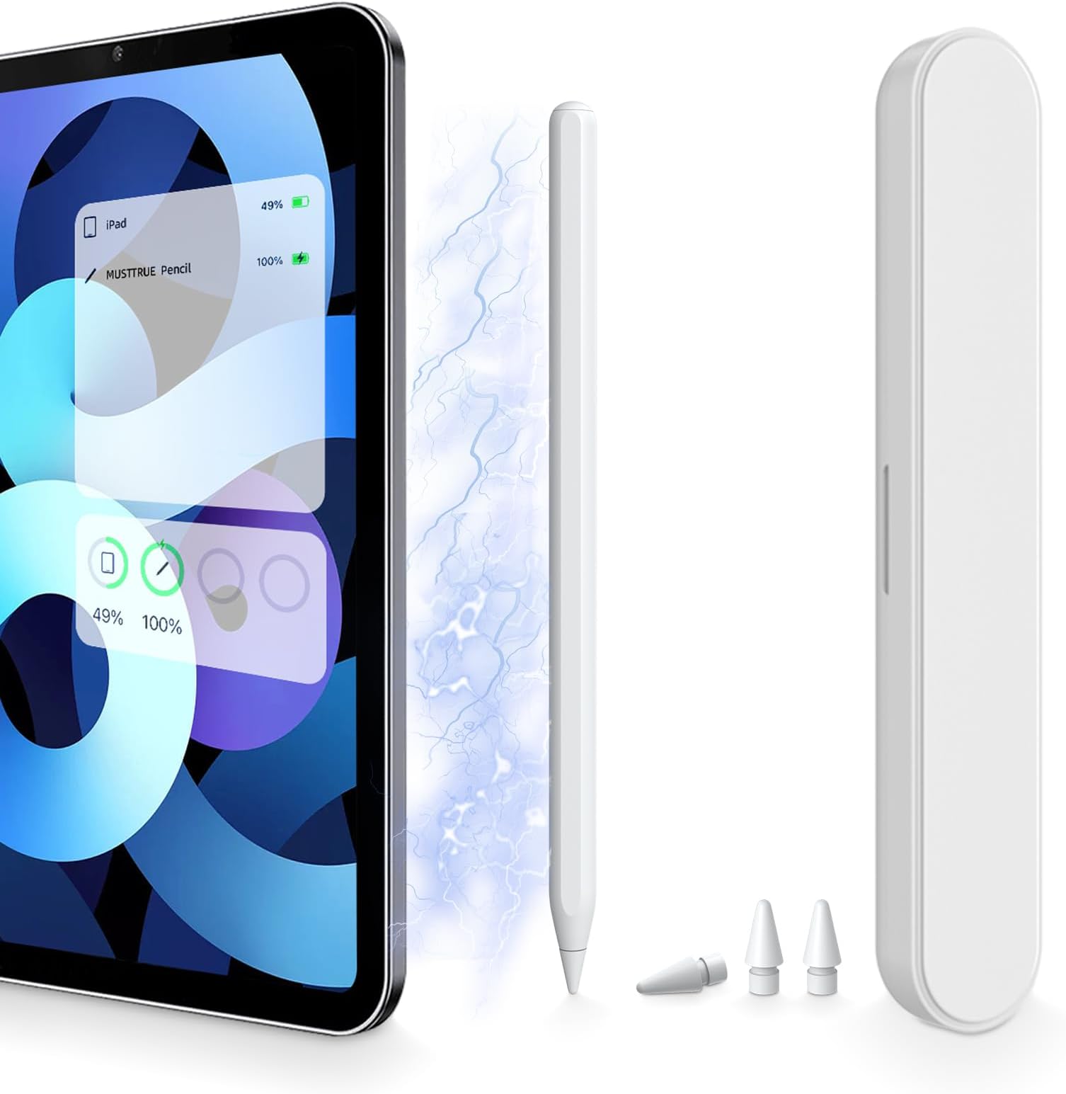 Amazon.com: iPad Pencil 2nd Generation with Magnetic Wireless Charging ...