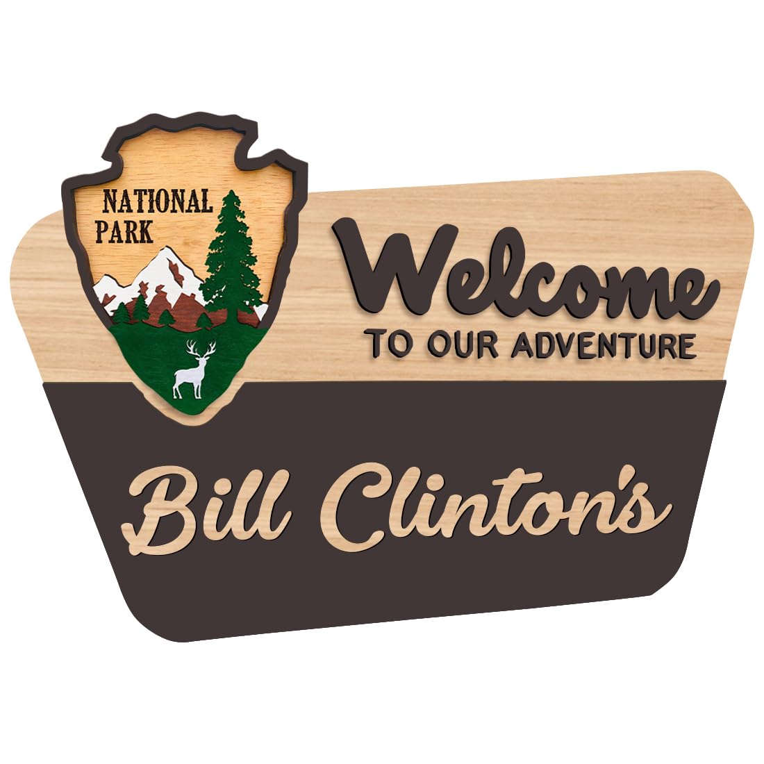 Amazon.com: Personalized Wedding Gift National Park Service Welcome ...