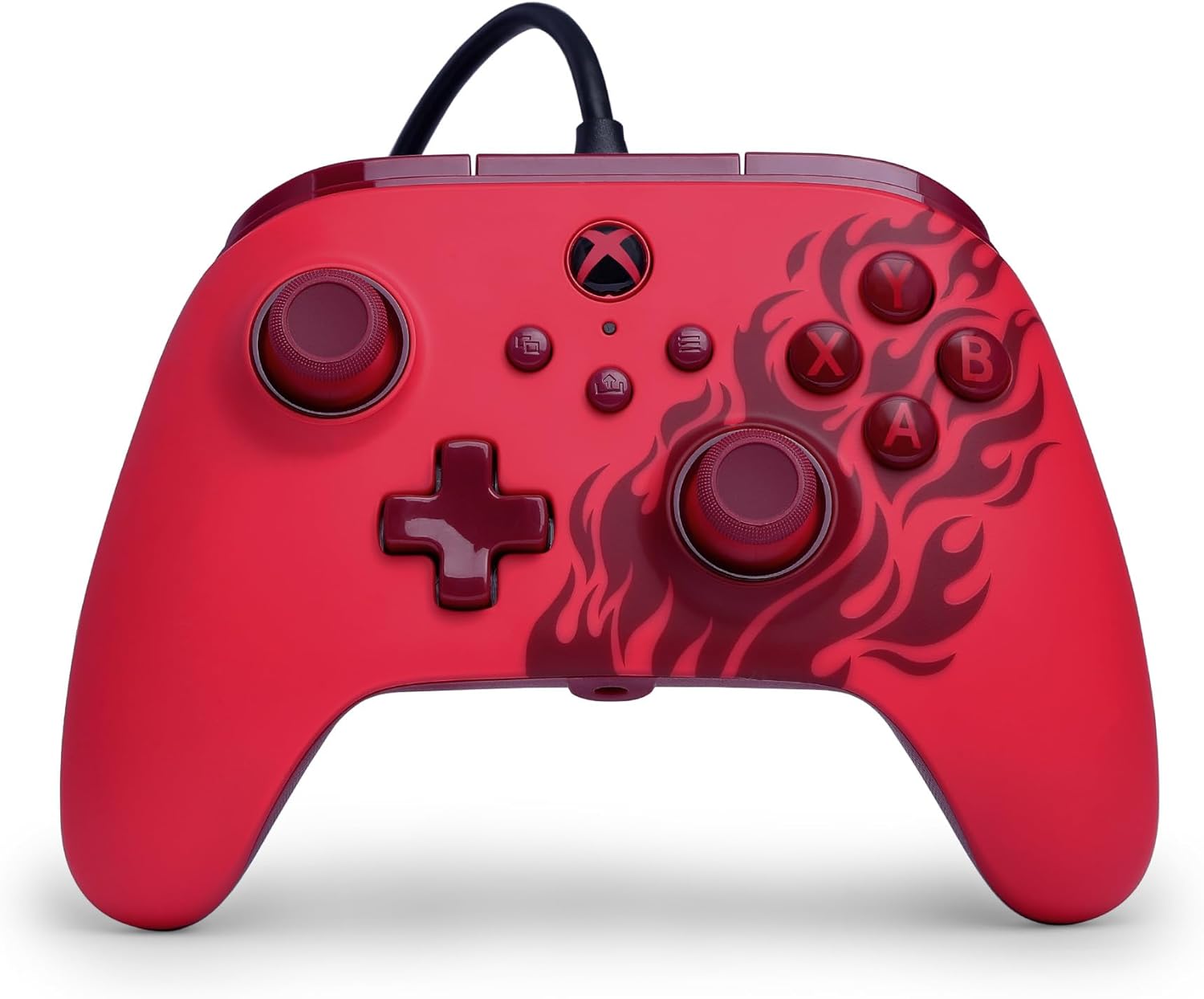 PowerA Advantage Wired Controller for Xbox Series X|S - Red Flame ...
