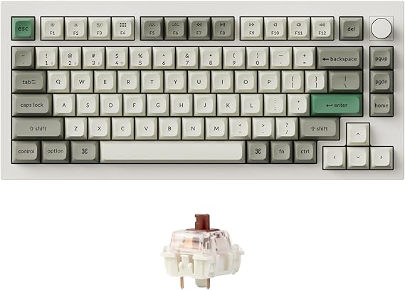Amazon.com: Keychron Q1 Max RGB QMK/VIA Custom Mechanical Keyboard ...