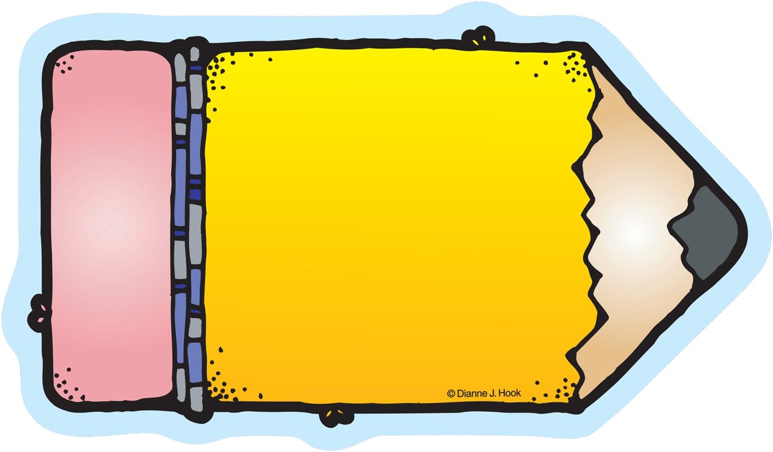 Amazon.com: CTP Upcycle Style Rustic Pencils Bulletin Board Border, 35 ...