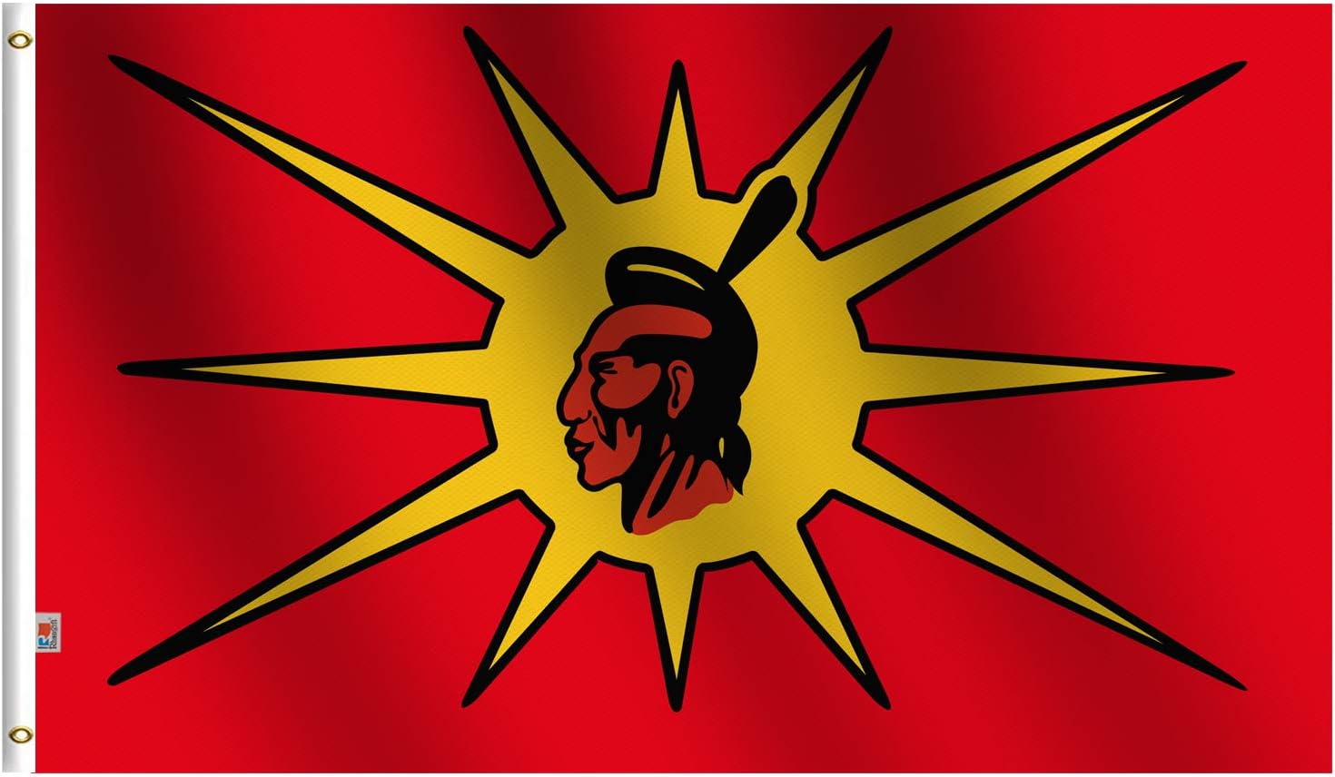 Amazon.com : Large Flag Eastern Band Cherokee Flag Outdoor Flag Flying ...
