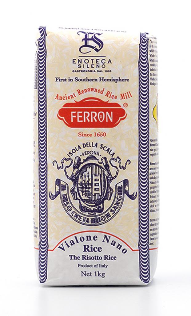 Ferron Riso Vialone Nano IGP - feiner Mittelkornreis für Risotto (1 x 1 ...