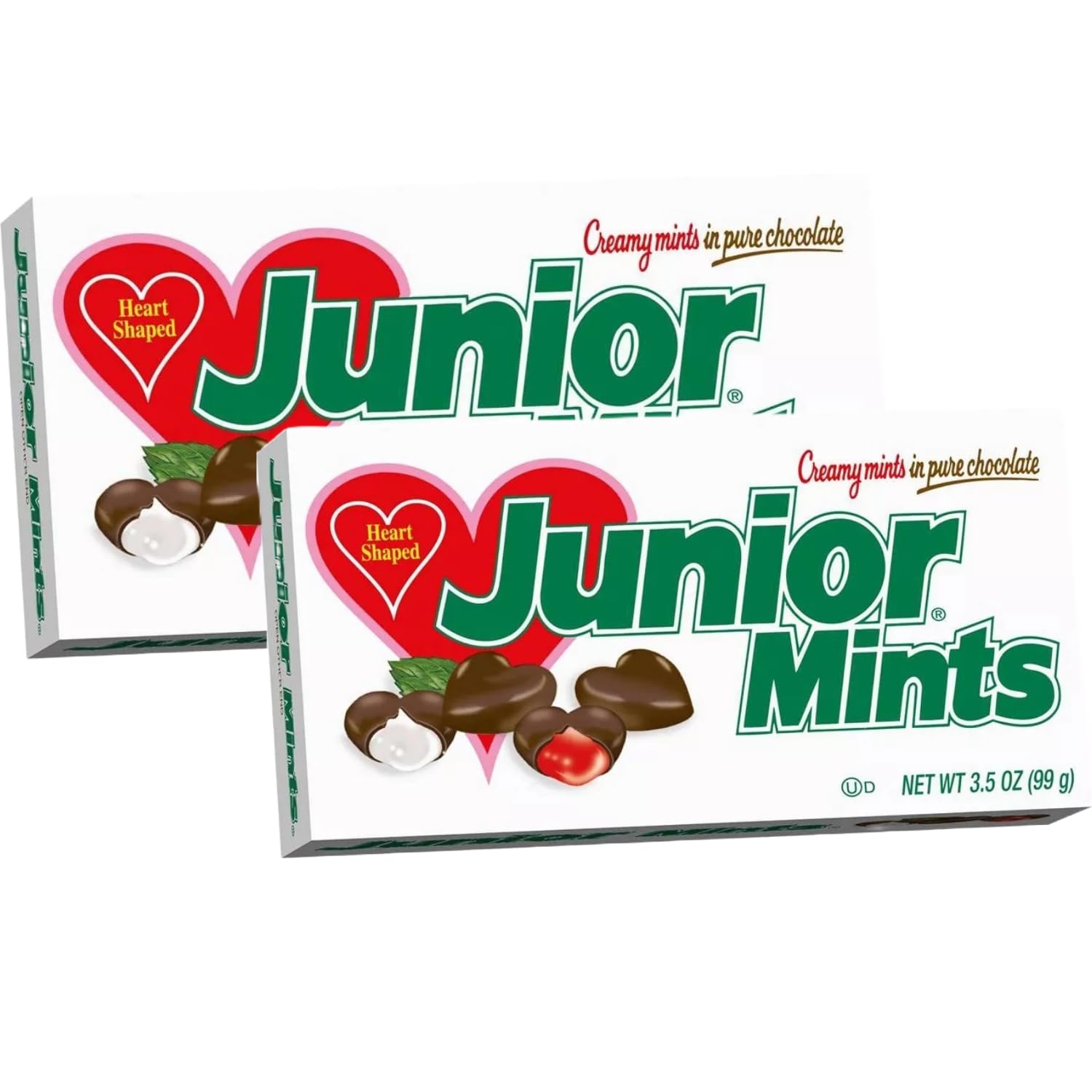 Amazon.com: Junior Mints Candy - Heart Shaped Junior Mints Candy Box ...